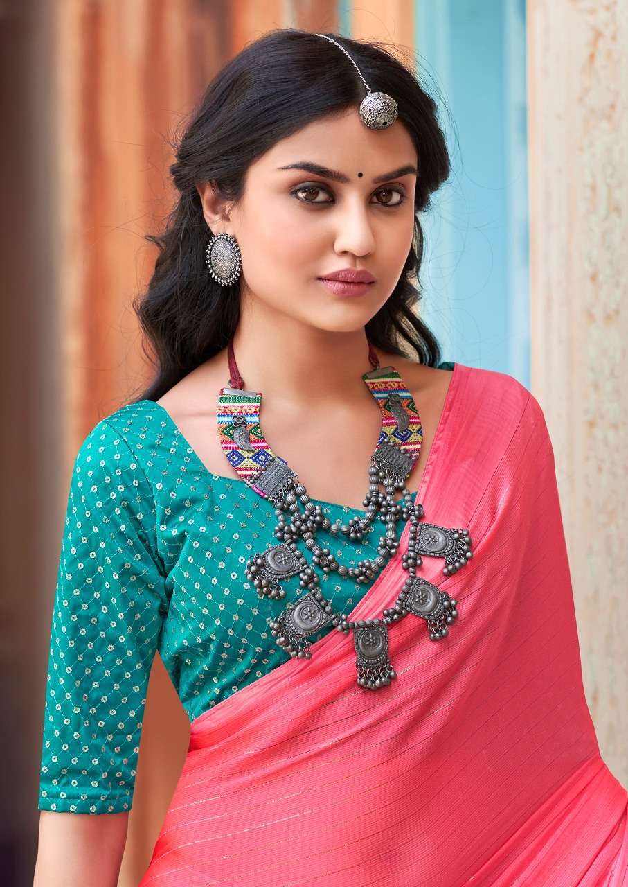 Lt Fabrics Kashvi Creation Venika Plan Saree Collection