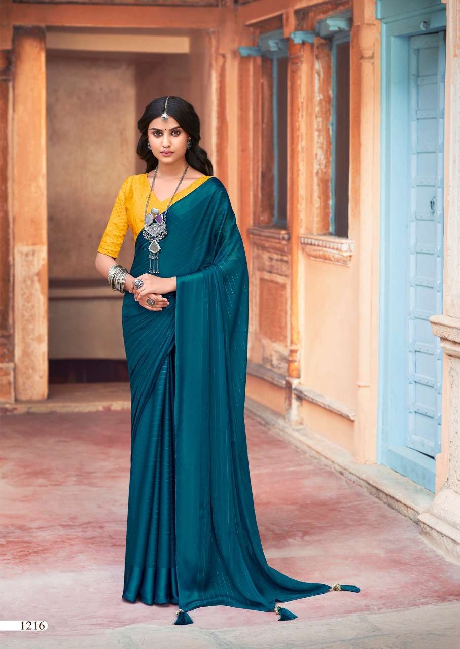 Lt Fabrics Kashvi Creation Venika Plan Saree Collection