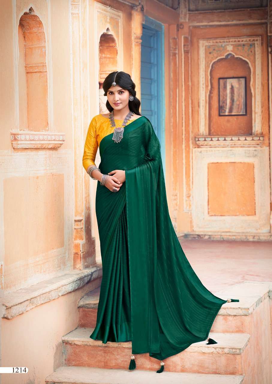 Lt Fabrics Kashvi Creation Venika Plan Saree Collection