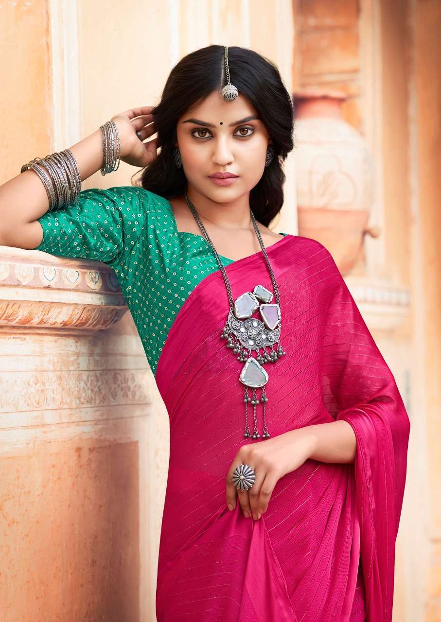 Lt Fabrics Kashvi Creation Venika Plan Saree Collection