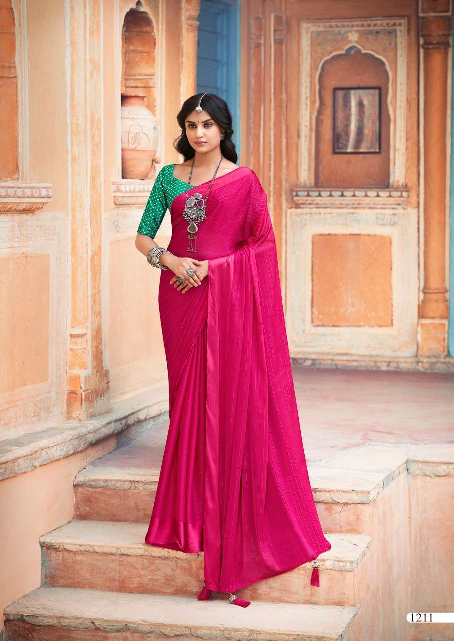 Lt Fabrics Kashvi Creation Venika Plan Saree Collection