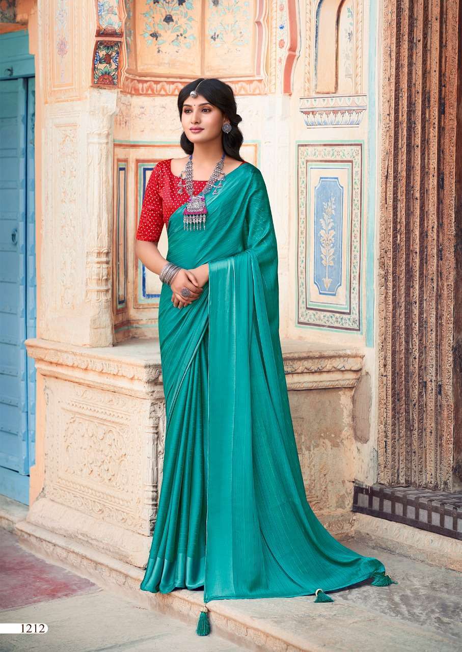 Lt Fabrics Kashvi Creation Venika Plan Saree Collection