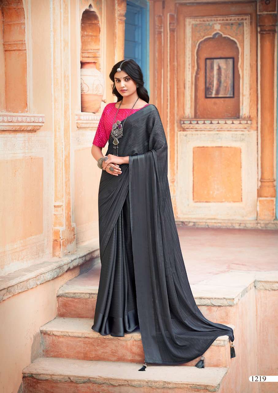 Lt Fabrics Kashvi Creation Venika Plan Saree Collection