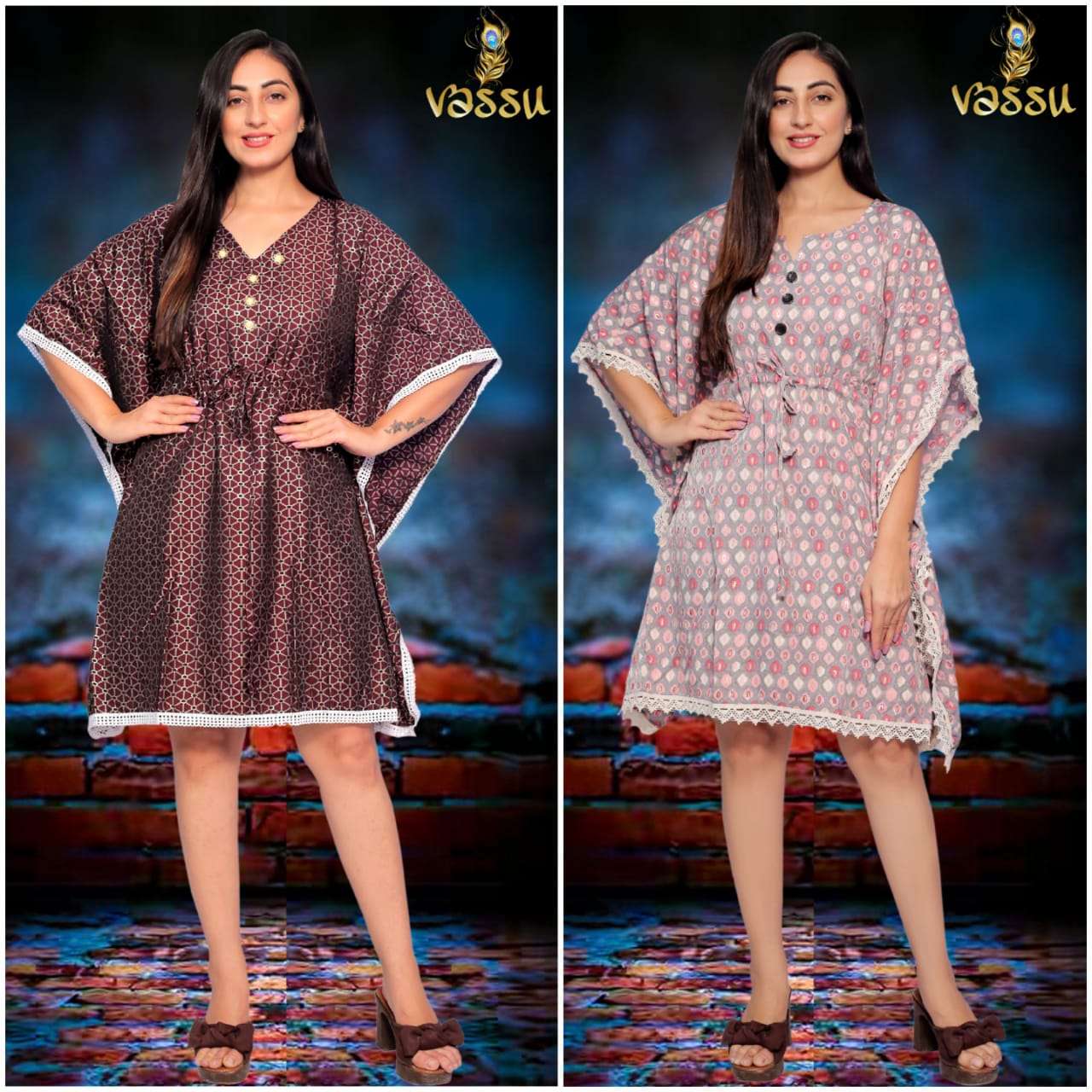 Vessu Summer Wear Muslin With Digital Print Kurti Collection