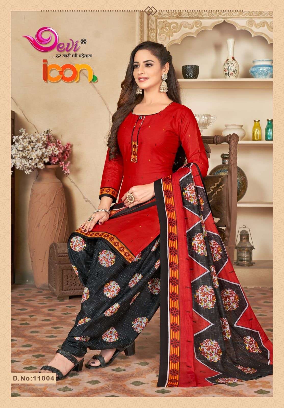 Devi icon Vol 11 Cotton With Digital Print Suit Collection