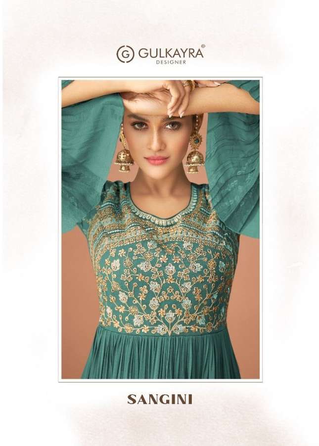 Gulkayra Designer Sangini Georgette With Heavy Embroidery Work ...