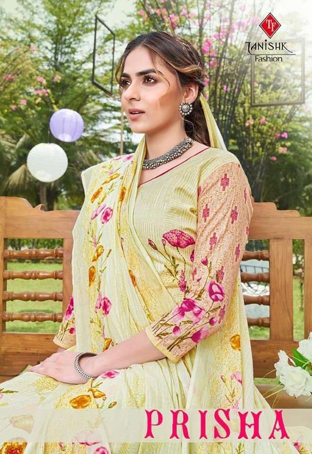 Tanishk Fashion Prisha Cambric Cotton With Digital Print Suit Collection