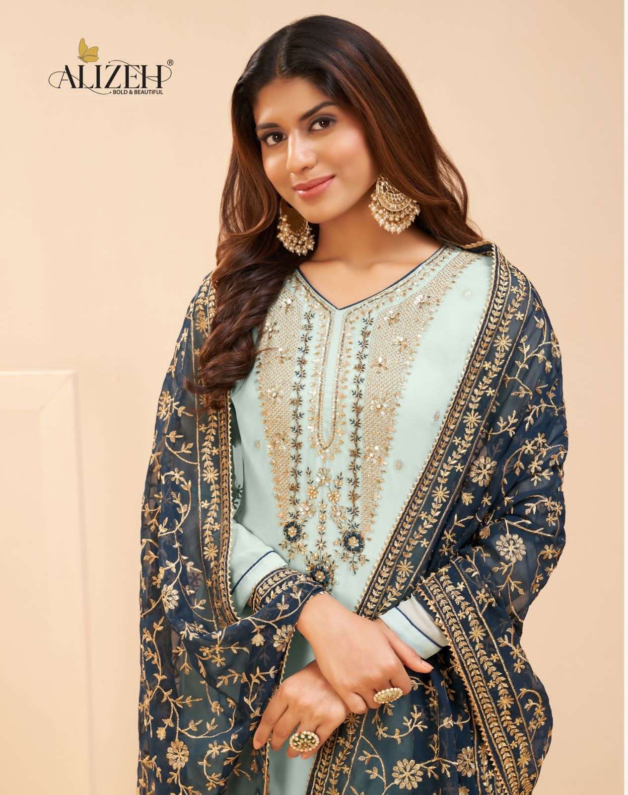 Alizeh Murad Vol 7 Georgette With Heavy Work Salwar Kameez collection