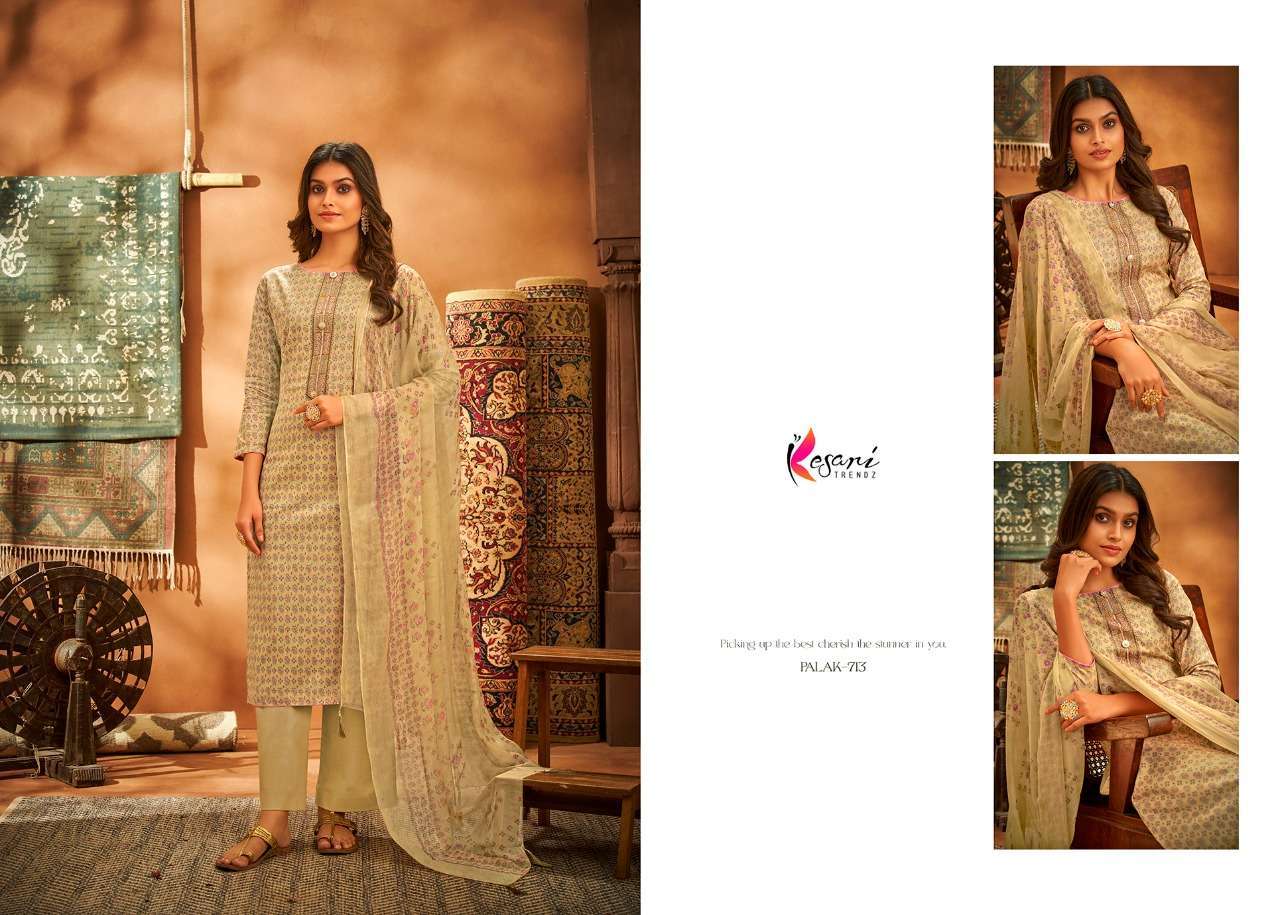 Kesari Trendz Palak Vol 2 Cotton With Fancy Work Salwar kameez collection