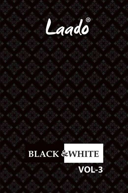 Laado Black & WHite Vol 3 Cotton With Fancy Suit collection