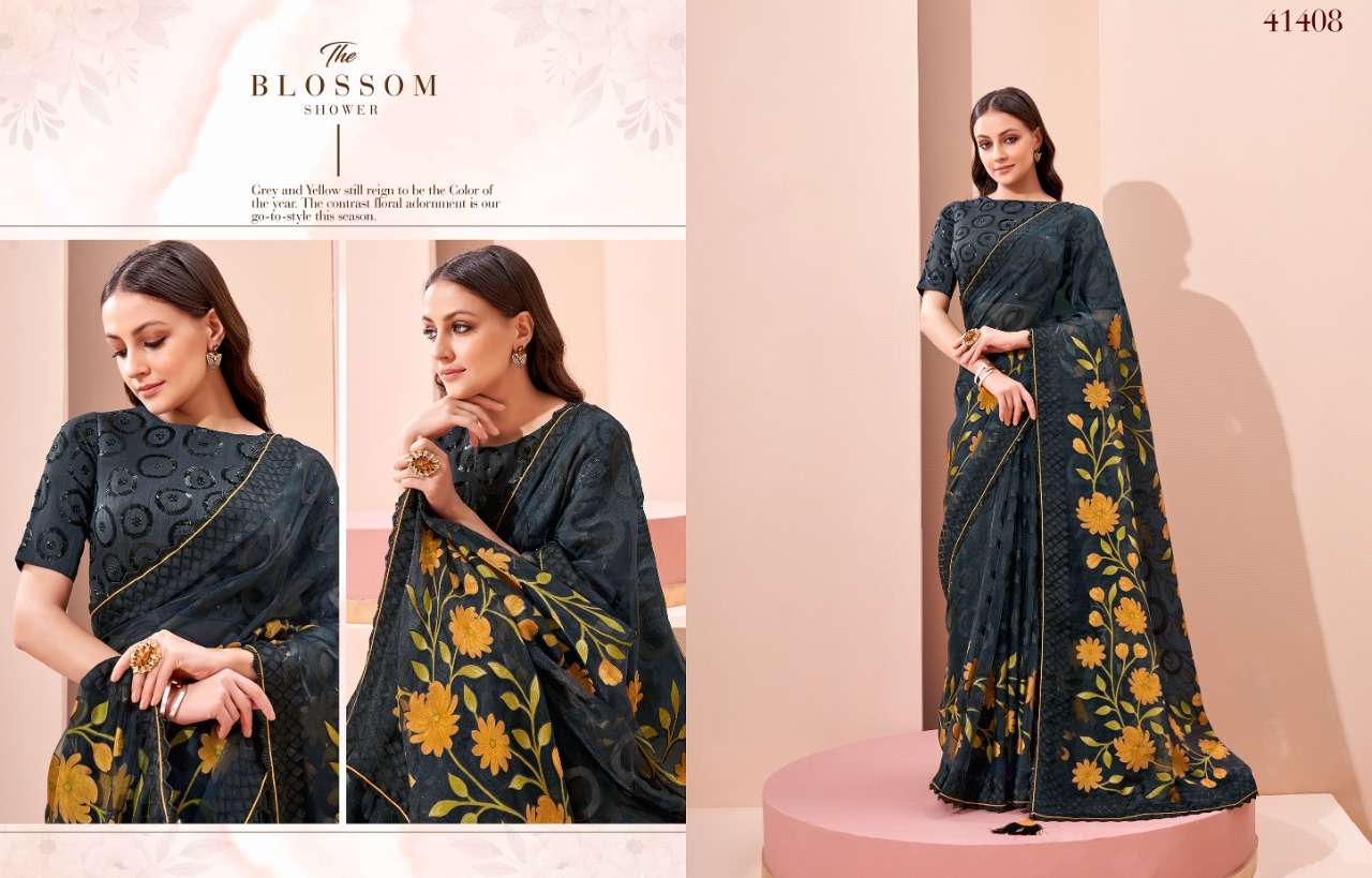 Mahotsav Mohmanthan Norita Deanna 41400 Series Raw Silk With Designer ...