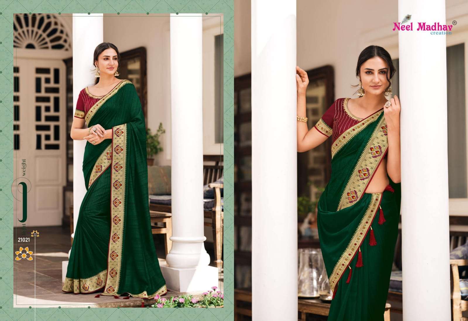 Neel Madhav Mirisha Vol 2 Satin Georgette With Fancy designer Saree ...