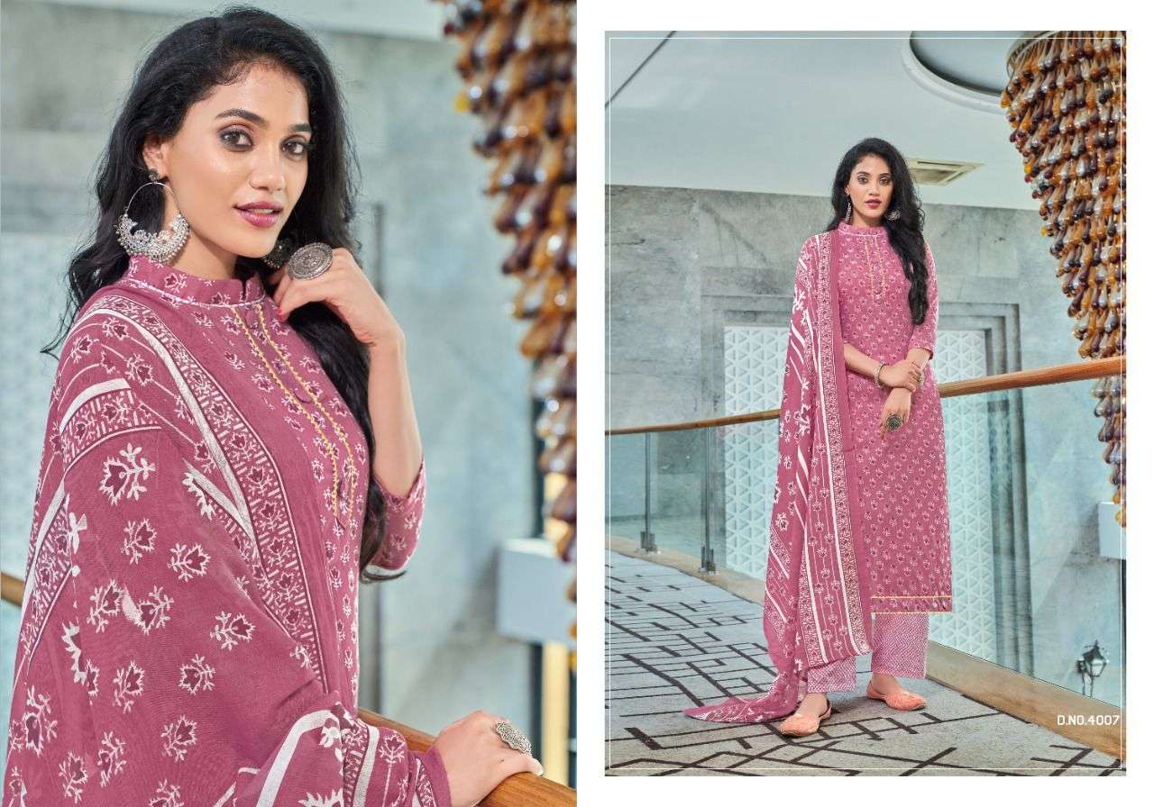 Radha Fab Rumy Vol 4 Cotton With Printed Salwar Kameez collection at ...