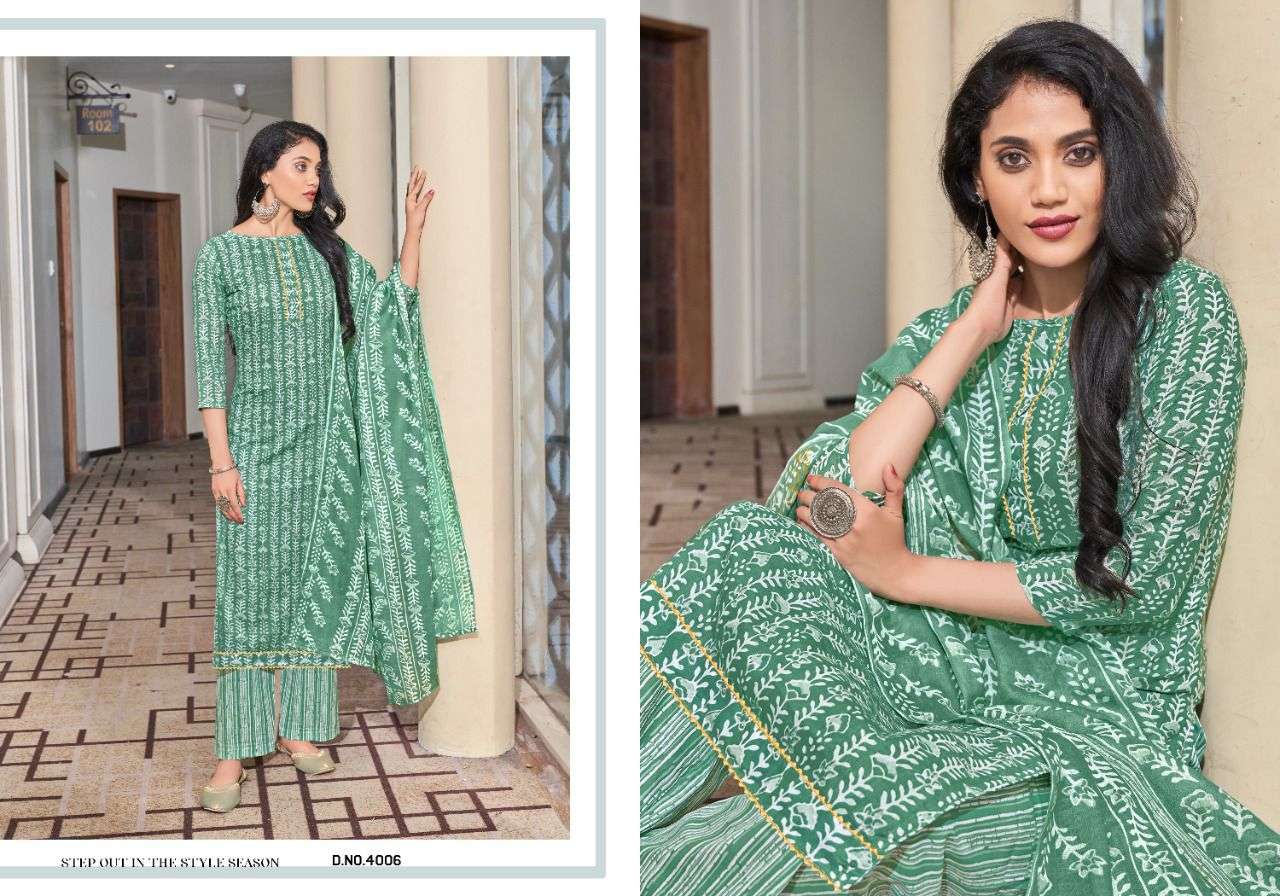 Radha Fab Rumy Vol 4 Cotton With Printed Salwar Kameez collection at ...