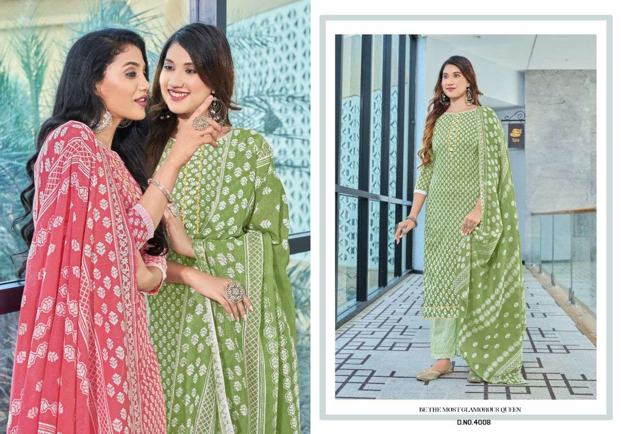 Radha Fab Rumy Vol 4 Cotton With Printed Salwar Kameez collection at ...