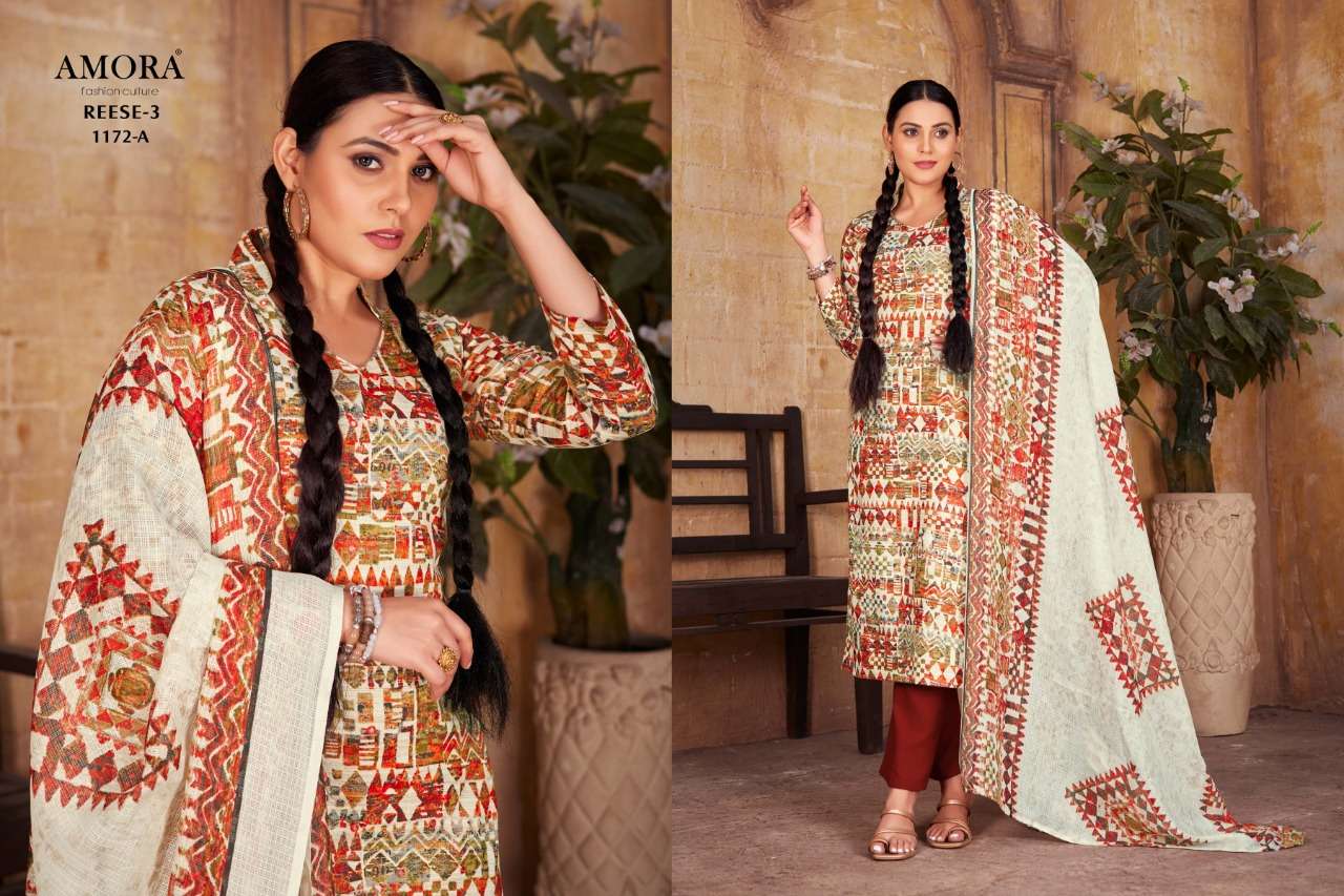 Reese Amora Jam Cotton With Digital Print Regular Wear Salwar kameez ...