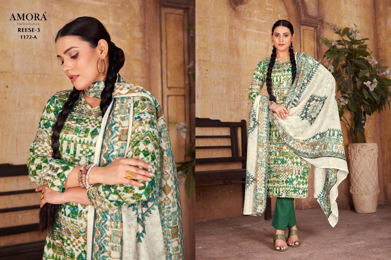 Reese Amora Jam Cotton With Digital Print Regular Wear Salwar kameez ...