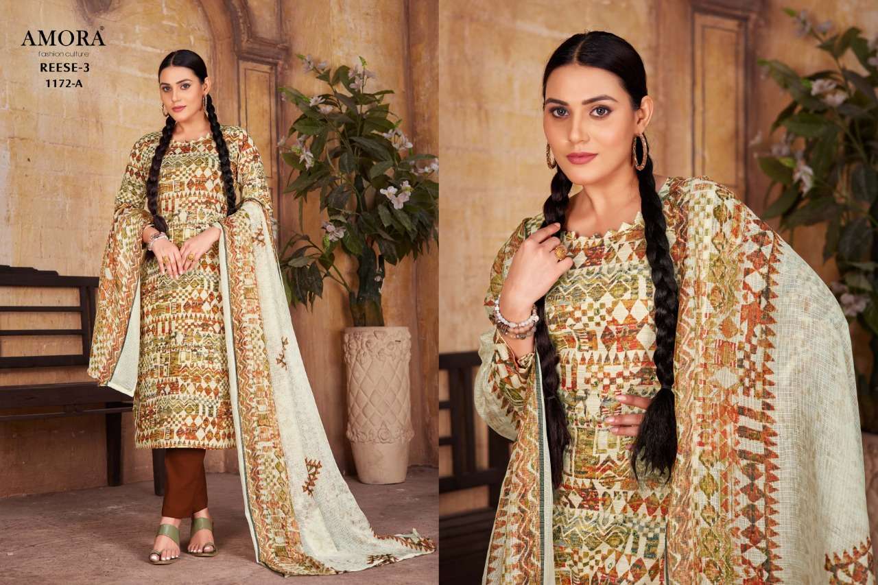 Reese Amora Jam Cotton With Digital Print Regular Wear Salwar kameez ...