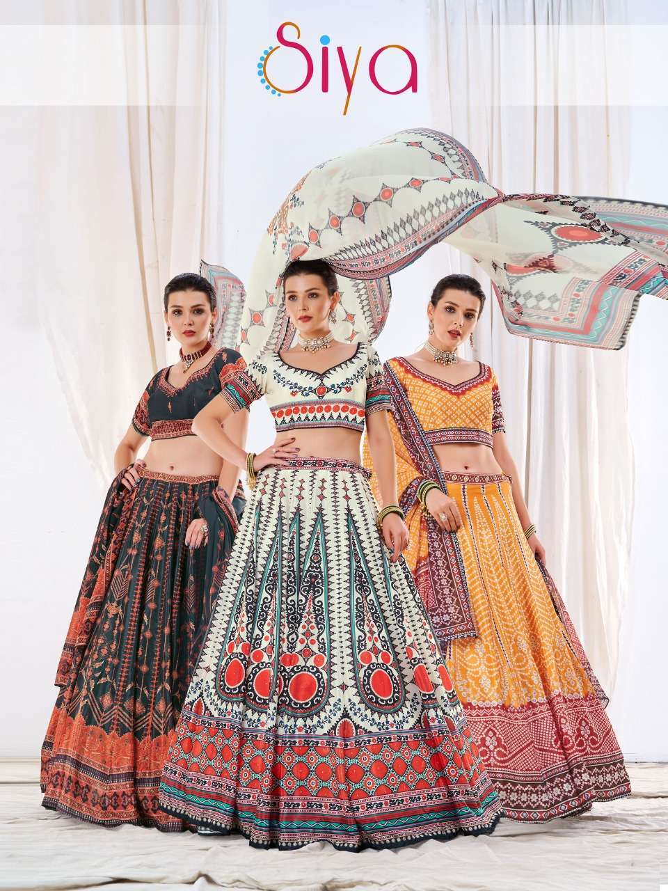 Stylishta Siya Digital print With Handwork Designer Lehenga choli ...