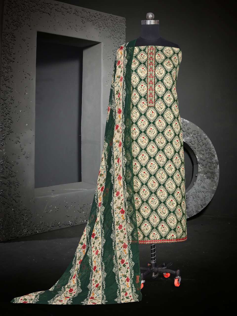 Bipson Fashion Simran 1850 Jam Satin With Fancy Salwar Kameez ...