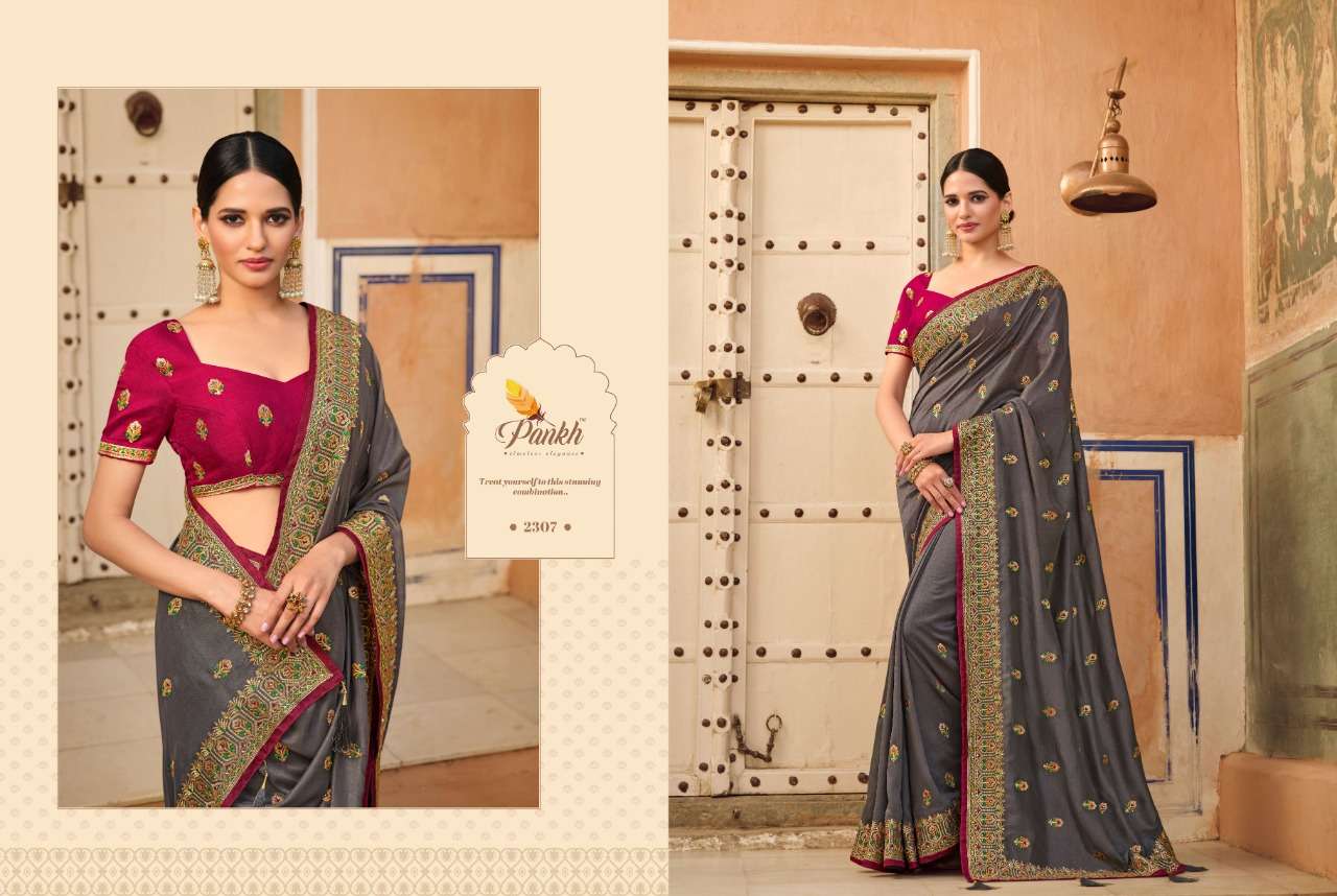 Pink Lotus Ruby Vol 1 Silk With Weaving Design Saree collection at ...