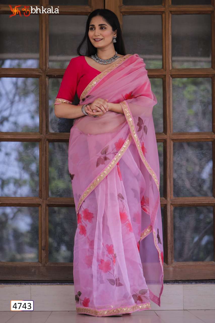 Shubhkala Rang Roop Vol. 7 Organza Silk With Digital Print Saree ...