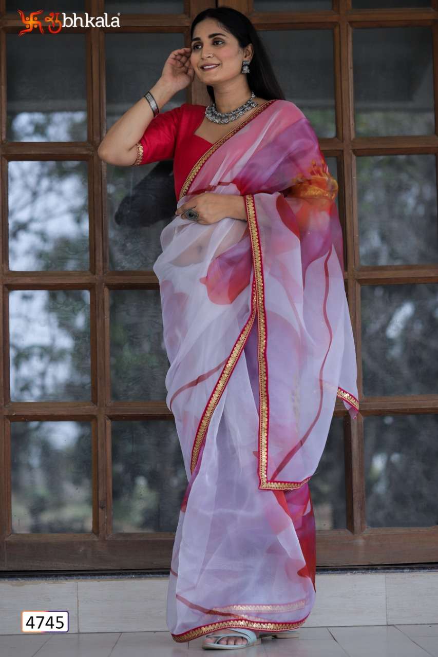 Shubhkala Rang Roop Vol. 7 Organza Silk With Digital Print Saree ...