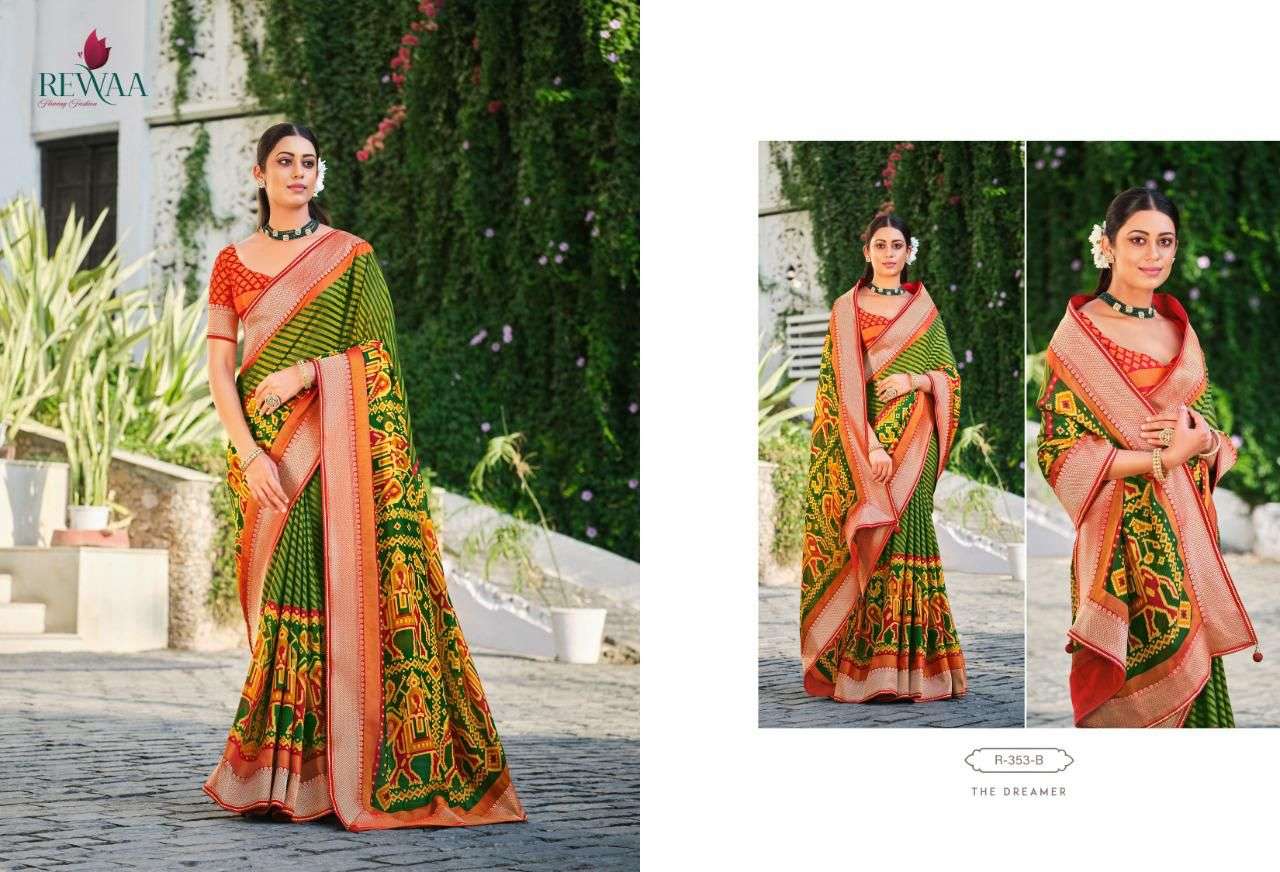 Rewaa Fashion Samantha vol 2 brasso Design Saree collection at ...
