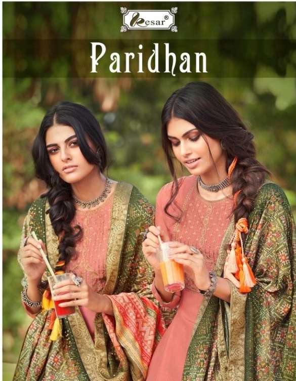 kesar Paridhan Premium Silk With Embroidery Work Salwar Kameez ...