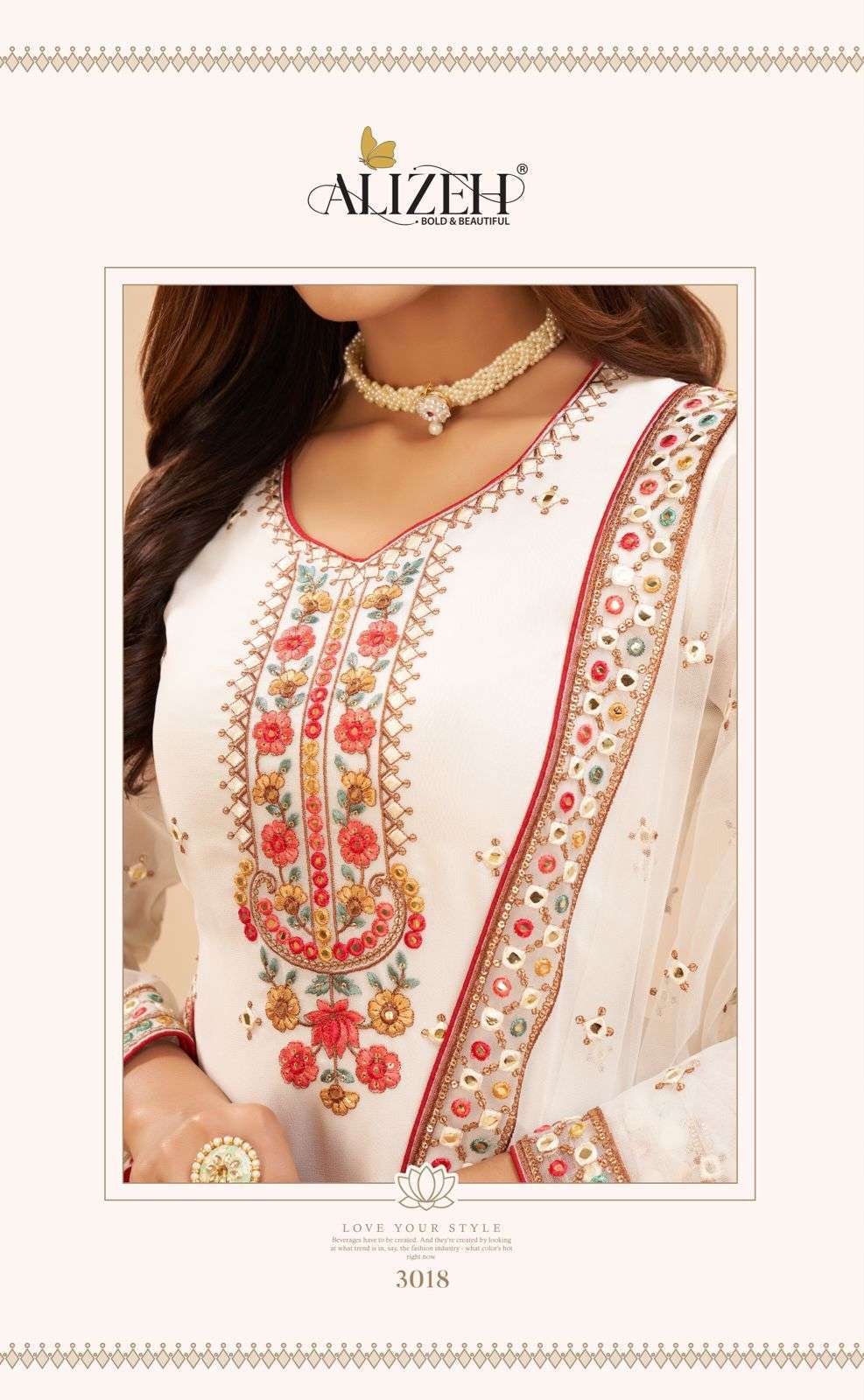 Alizeh Murad vol 8 Georgette with fancy Work Kurti With Sharara ...