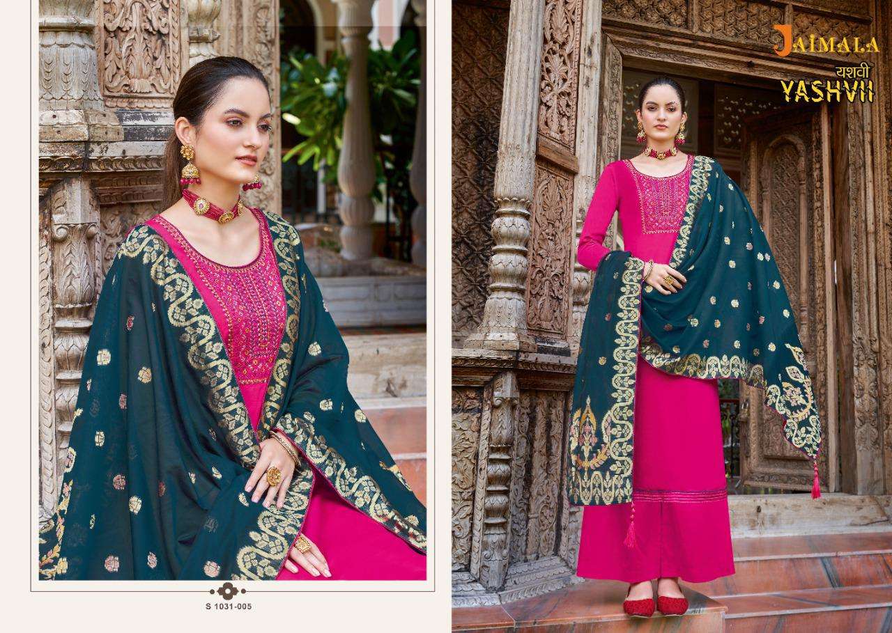 JAIMALA YASHVI JAM COTTON DRESS MATERIALS AT WHOLESALE RATES