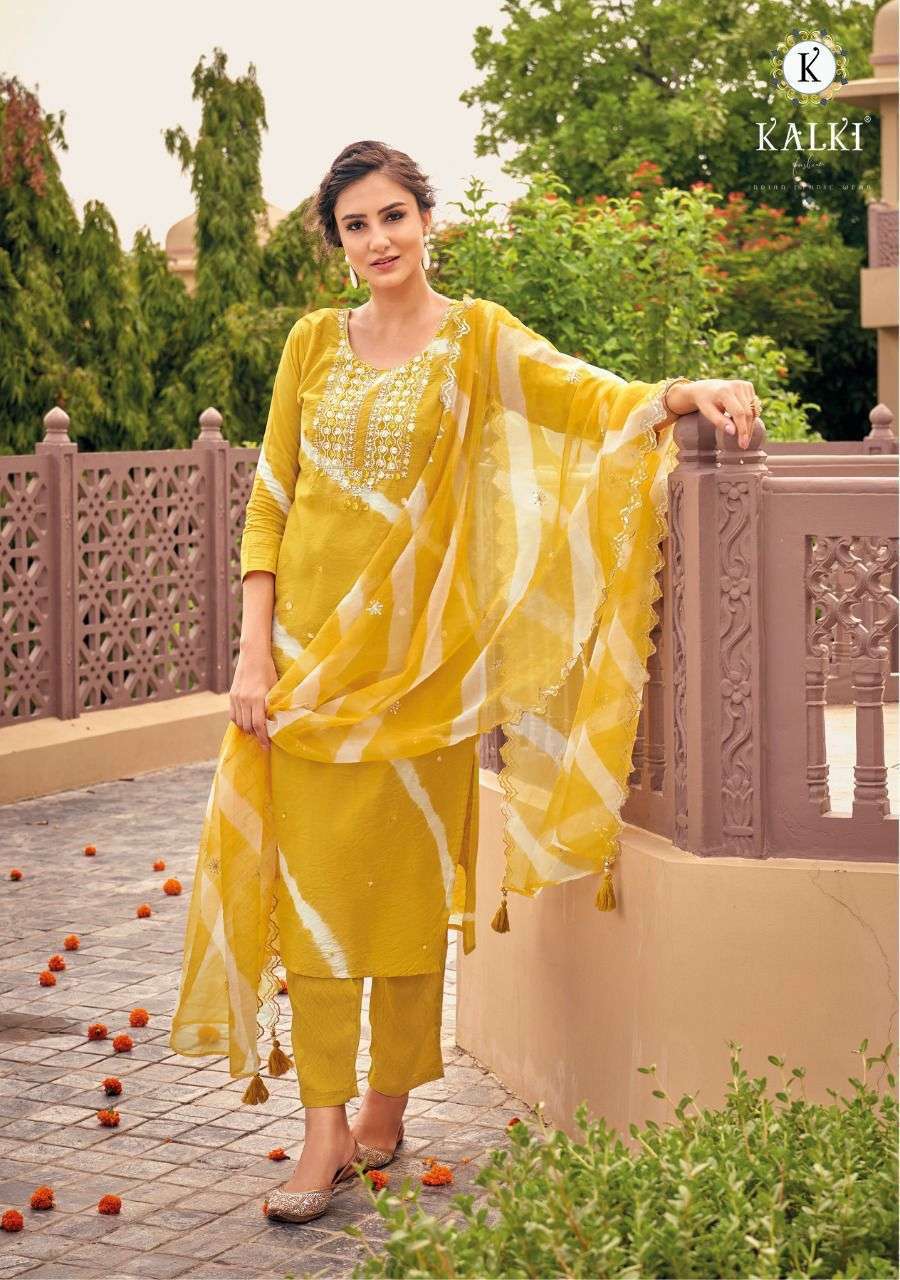 Kalki fashion Rang Viscose Silk with Fancy Salwar Kameez collection at ...
