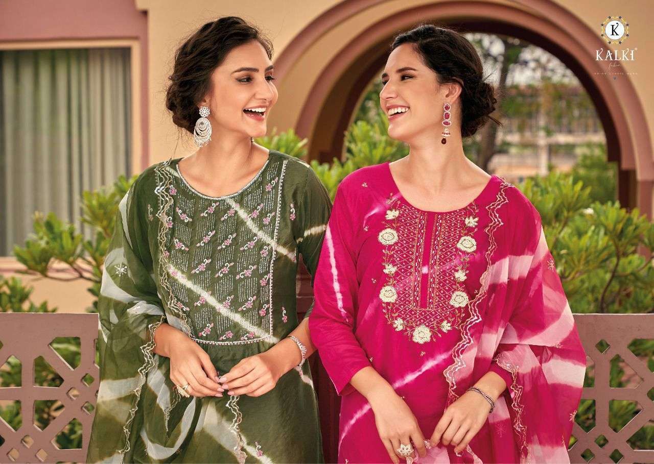 Kalki fashion Rang Viscose Silk with Fancy Salwar Kameez collection at ...