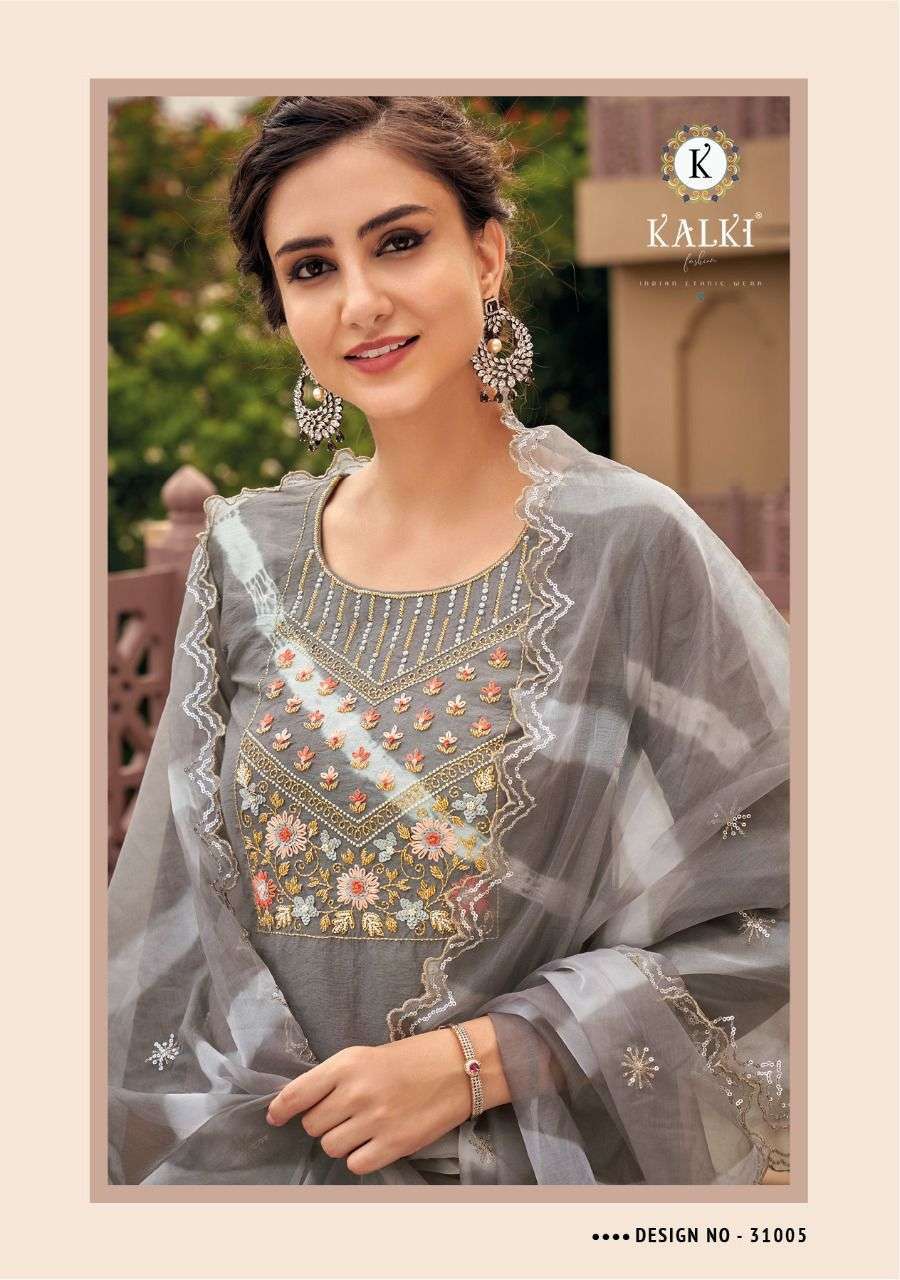 Kalki fashion Rang Viscose Silk with Fancy Salwar Kameez collection at ...