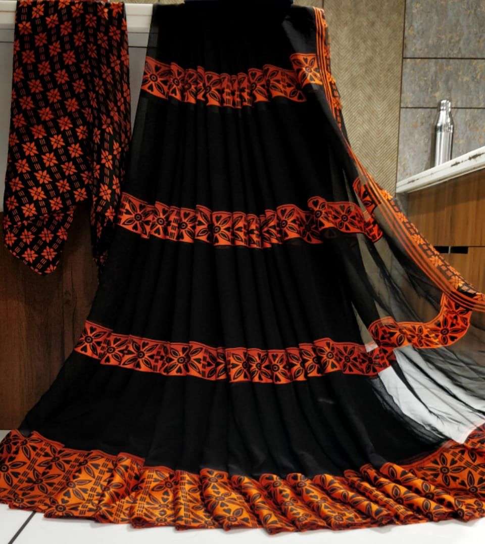 NEW DESIGNS OF SATTIN PATTA SAREES AT WHOLESALE RATES MDS