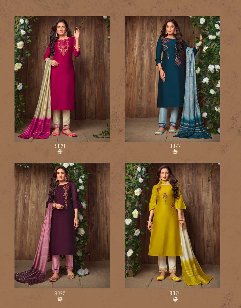 Lily Lali Madhvi Fancy With Hand work Readymade Kurti collection at ...