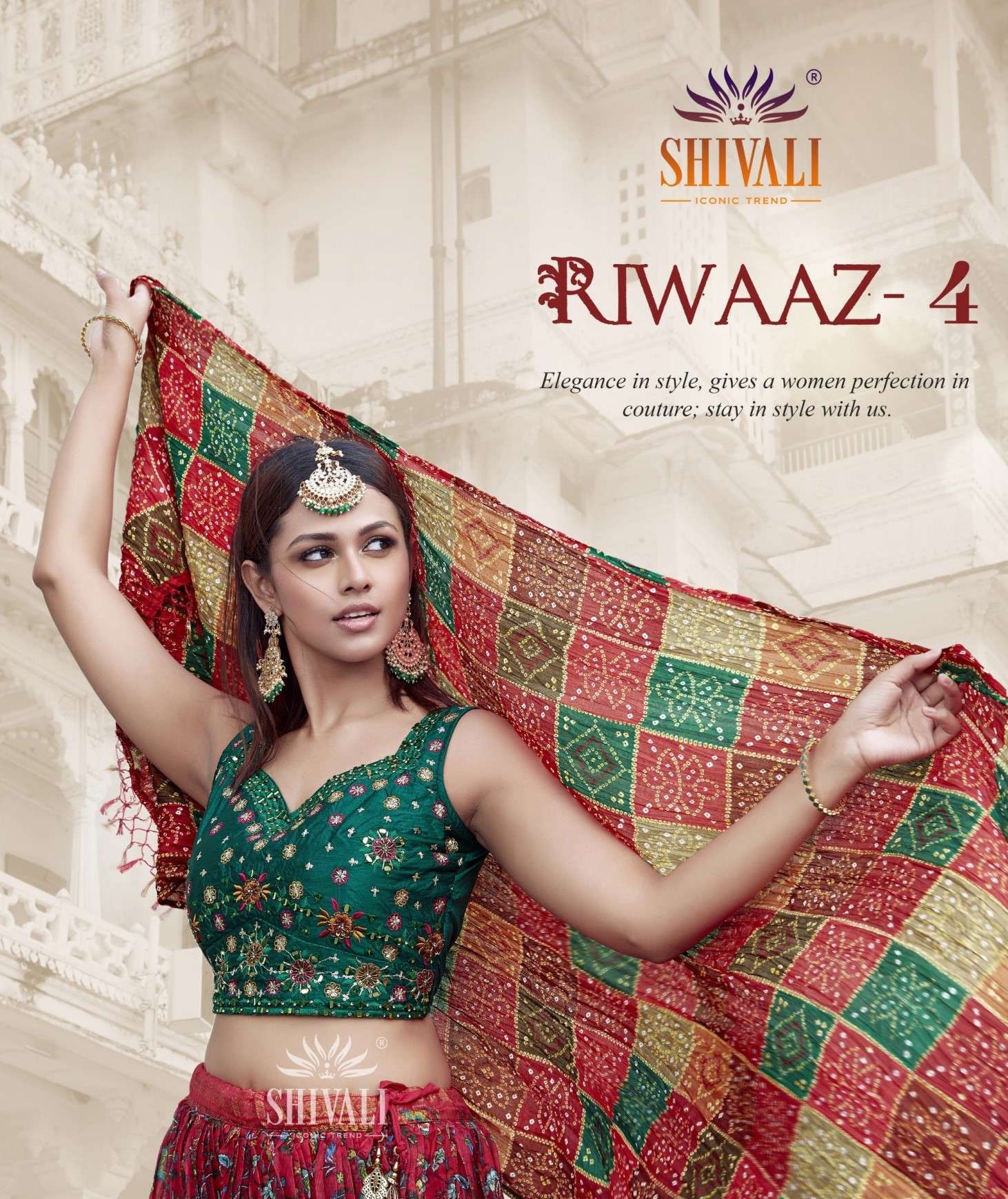 S4U Shivali Riwaaz vol 4 Navratri Special Traditional Lehenga choli ...
