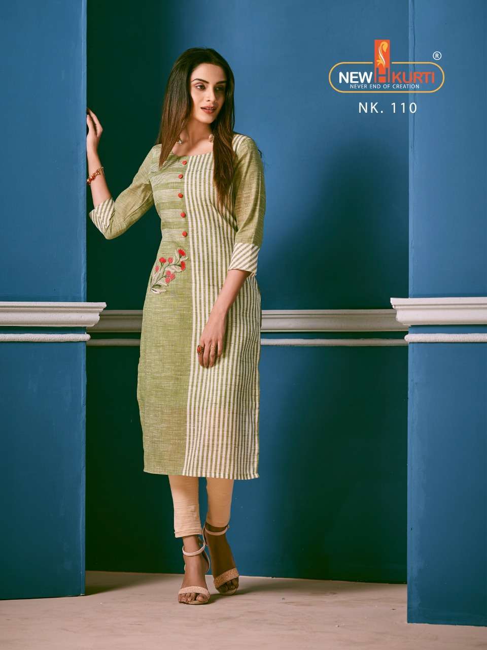 Tunic House Tarino Handloom Cotton With Printed Kurti collection at ...
