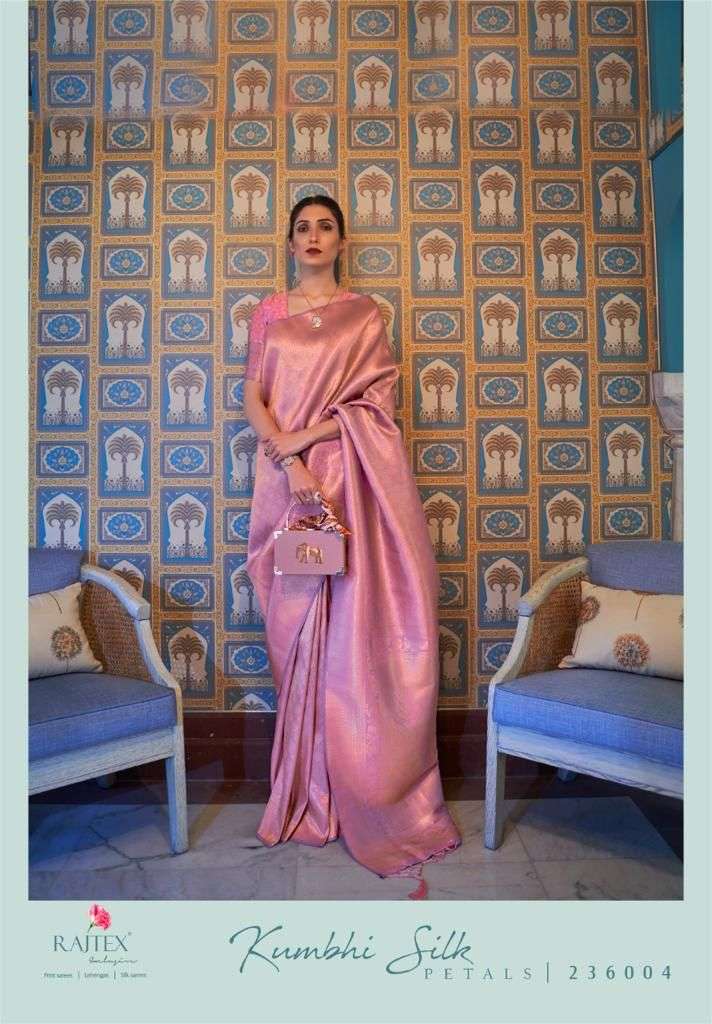 Rajtex Kumbhi silk Petals Handloom Weaving Silk traditional Wedding ...