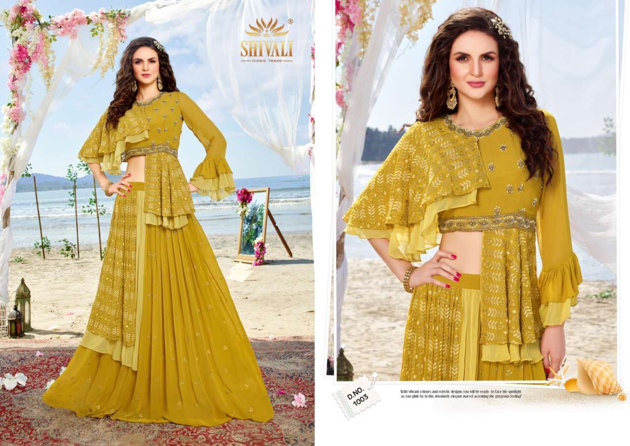S4U Shivali Fashion Khwaab fancy indo Western Style Party Wear ...