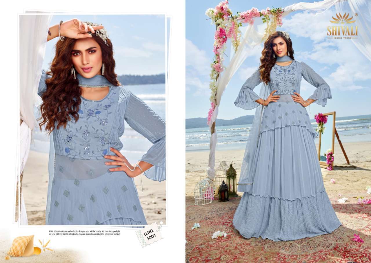 S4U Shivali Fashion Khwaab fancy indo Western Style Party Wear ...