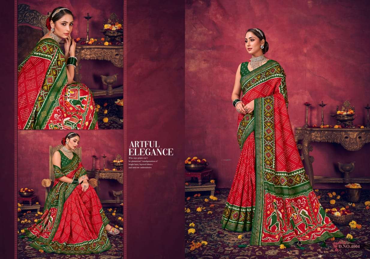 Shubh Shree Creation Kesariya Vol 4 Velvet Silk with Diamond work fancy ...