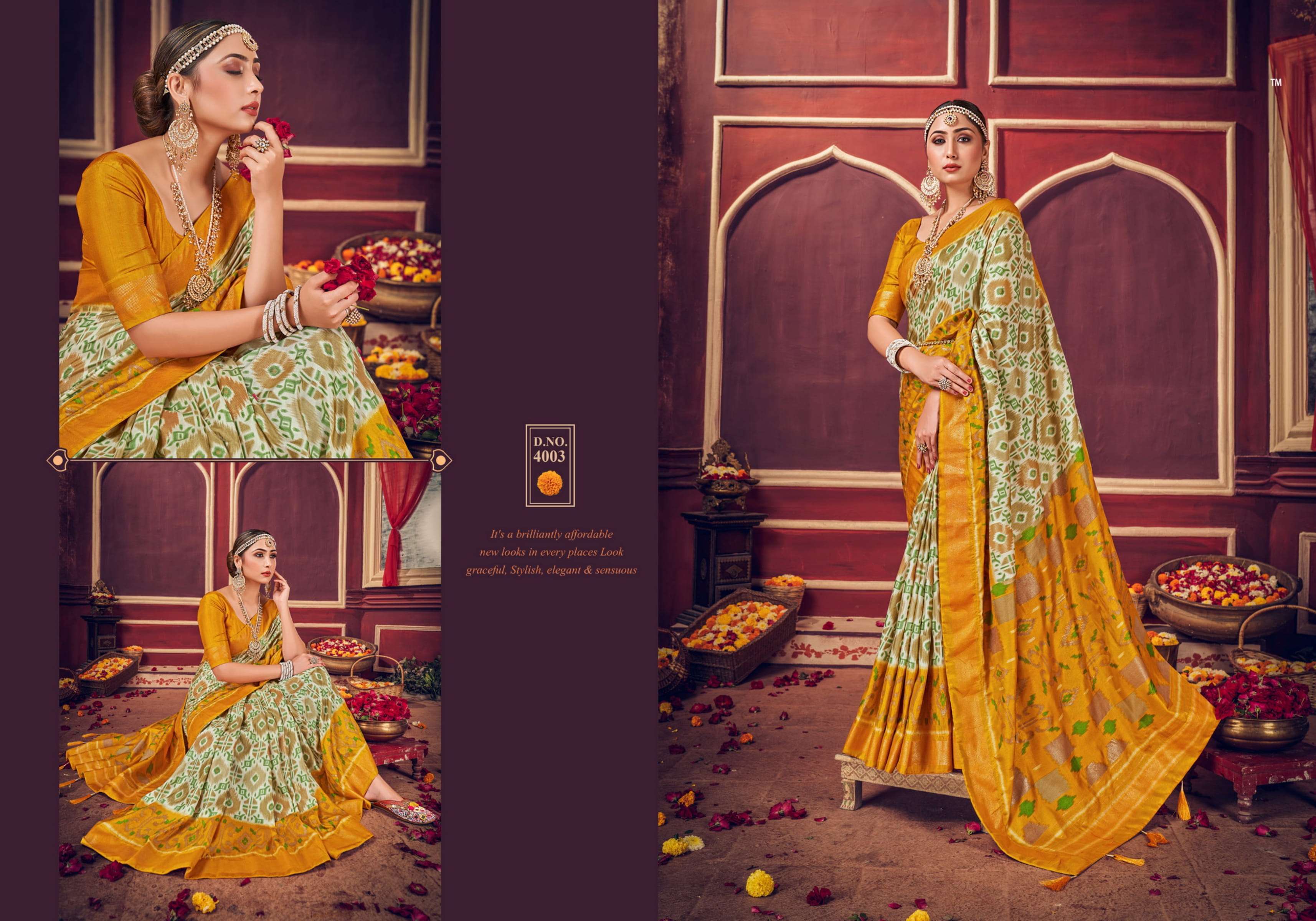 Shubh Shree Rasvriti silk with Fancy Regular Wear Saree collection at ...