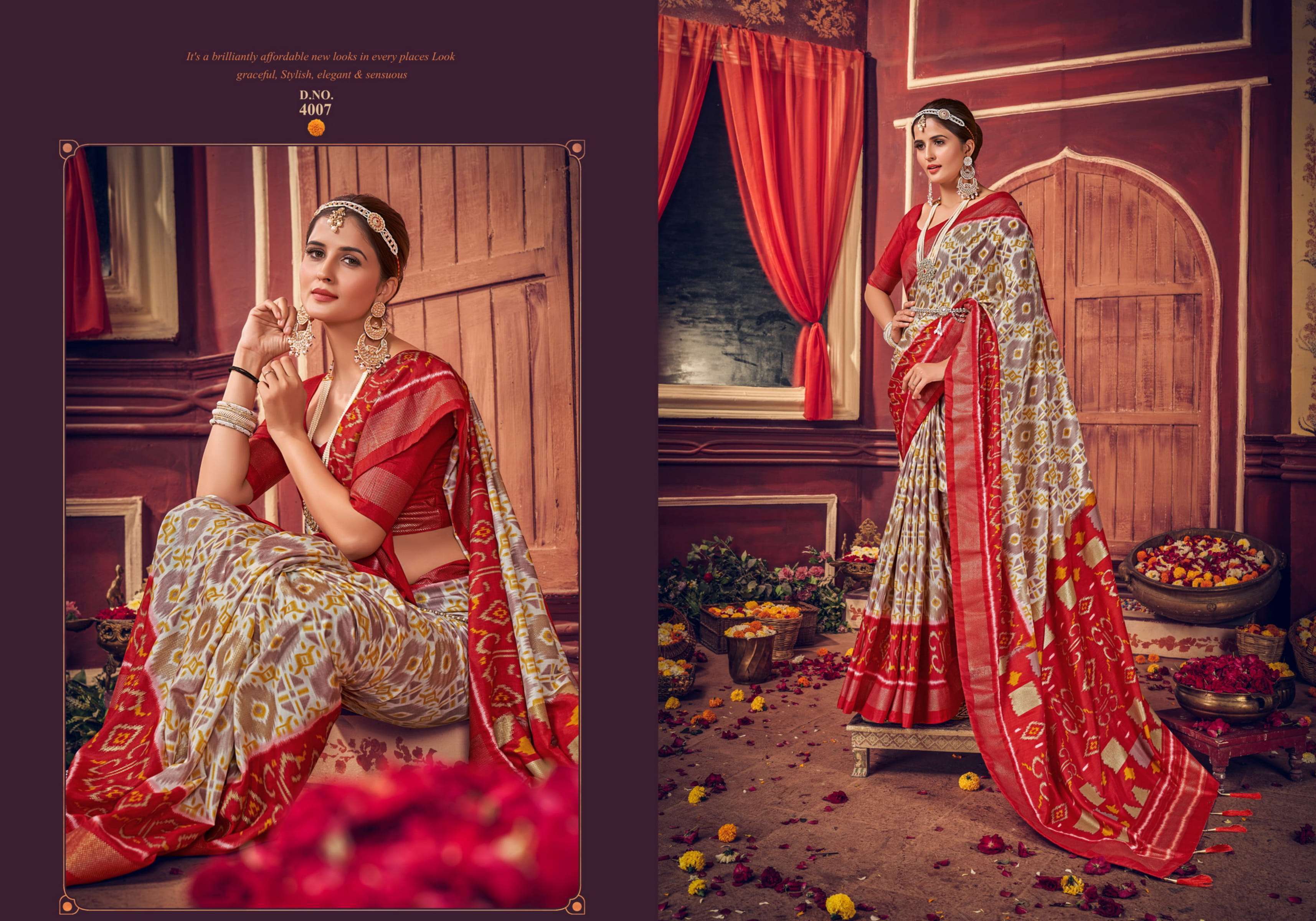 Shubh Shree Rasvriti silk with Fancy Regular Wear Saree collection at ...