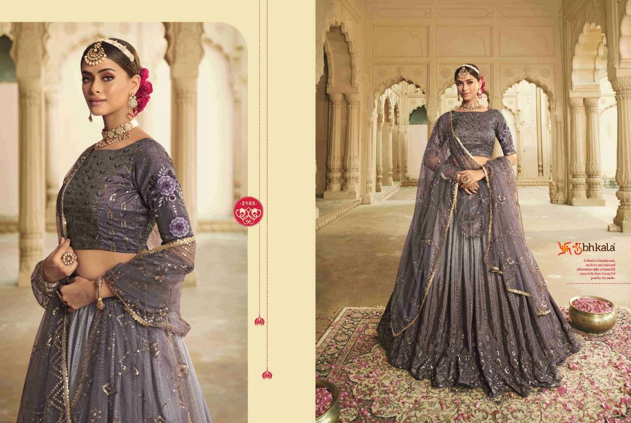 Shubhkala Guldasta vol 14 Silk with Thread with Sequence Embroidery ...