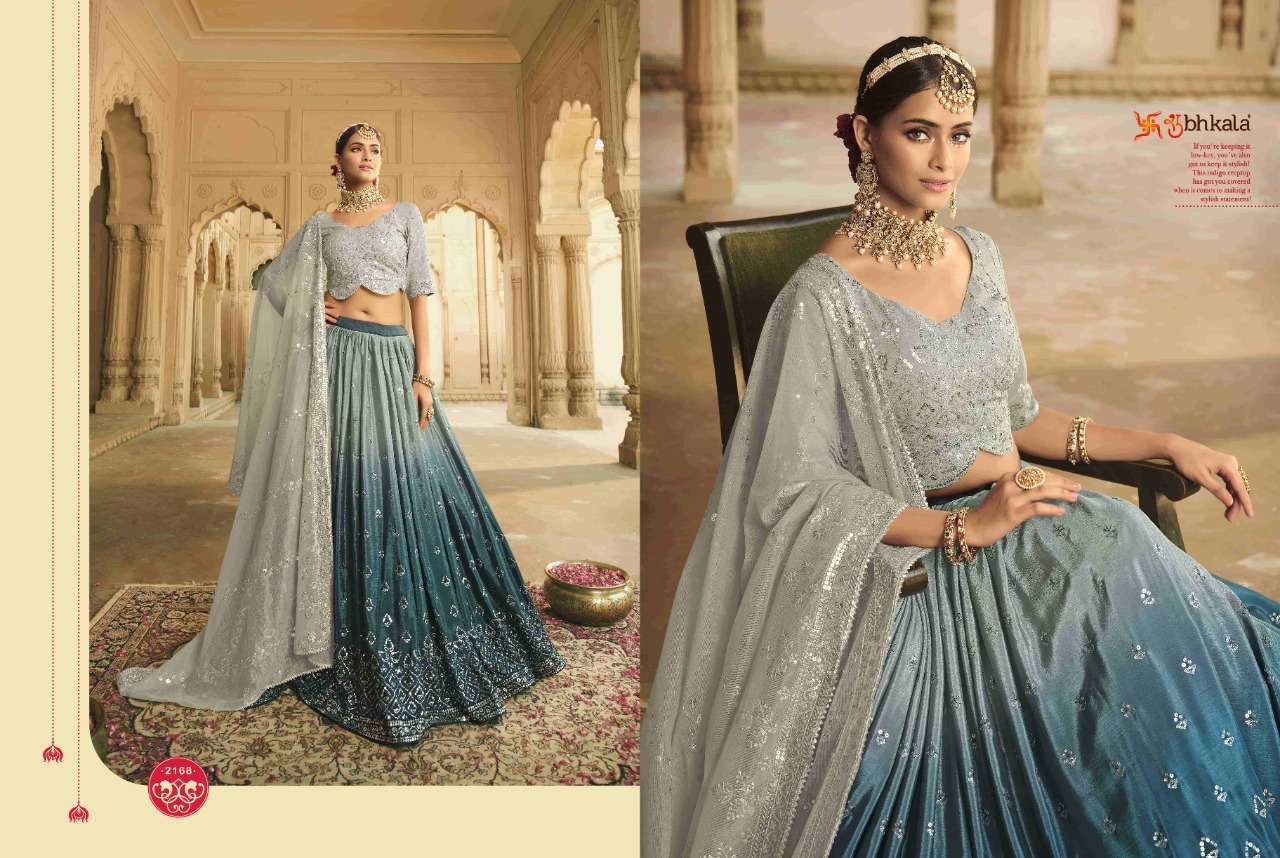 Shubhkala Guldasta vol 14 Silk with Thread with Sequence Embroidery ...