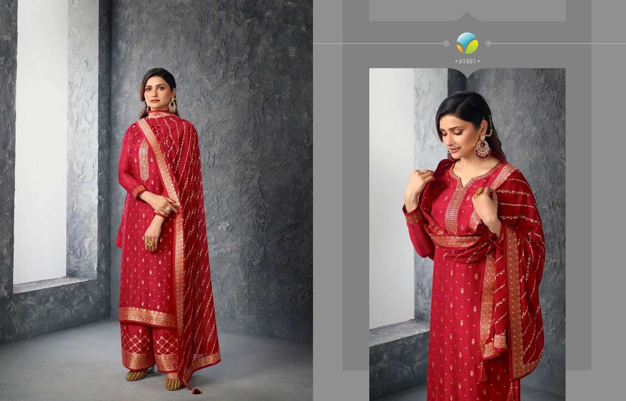 Vinay fashion Kaseesh Glazze Vol 2 Dola Jacquaurd With facny Work ...