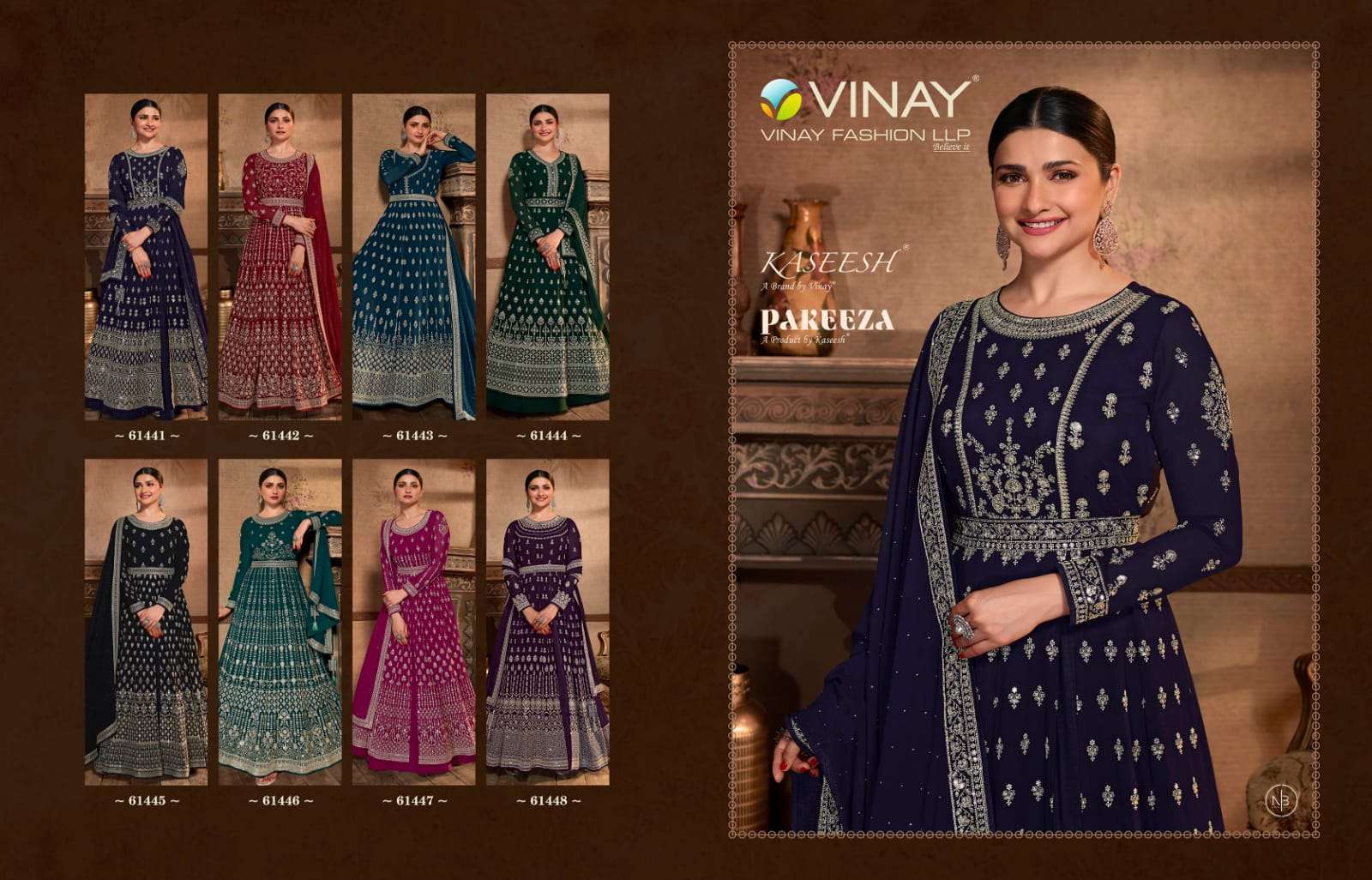 Vinay fashion Pakeeza heavy designer Salwar kameez Collection at ...