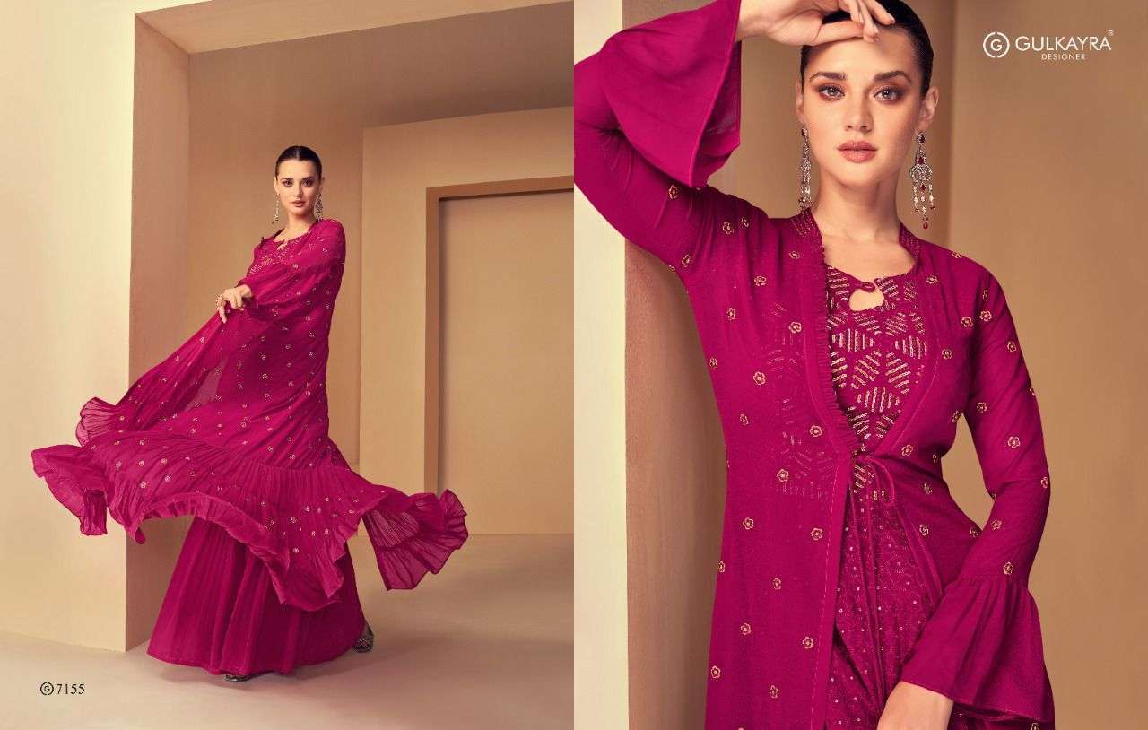 Aashirwad Gulkayra Forever Georgette with fancy Designer Readymade ...