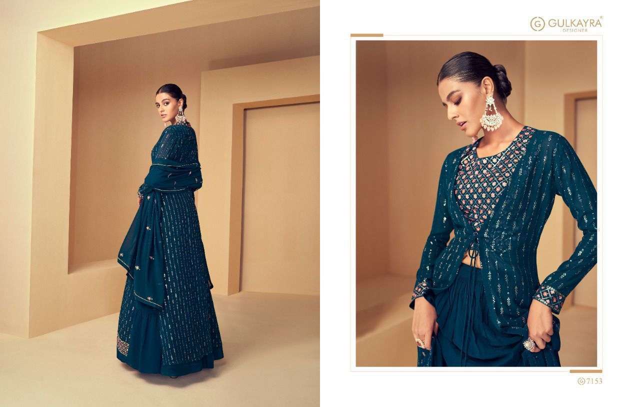 Aashirwad Gulkayra Forever Georgette with fancy Designer Readymade ...